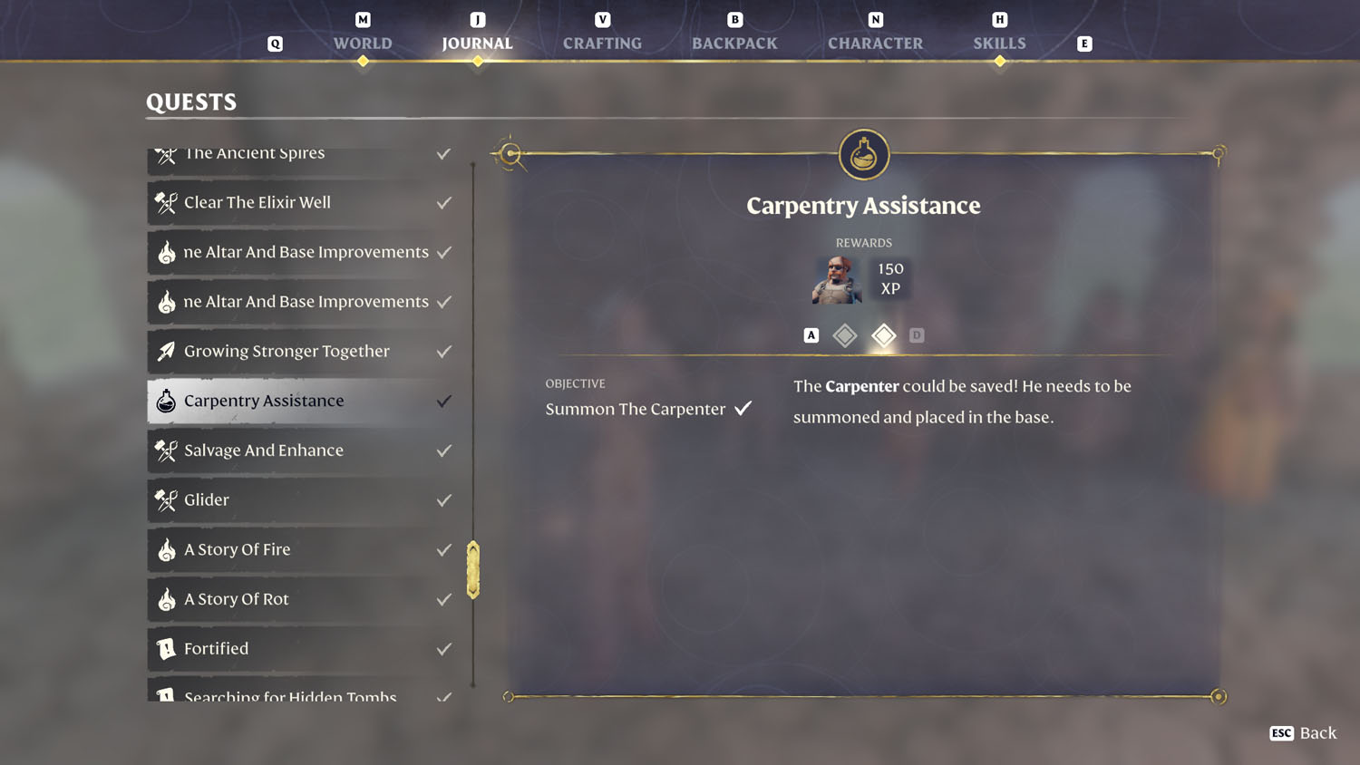 Sarah Maree - Enshrouded Alchemist Quests Walkthrough